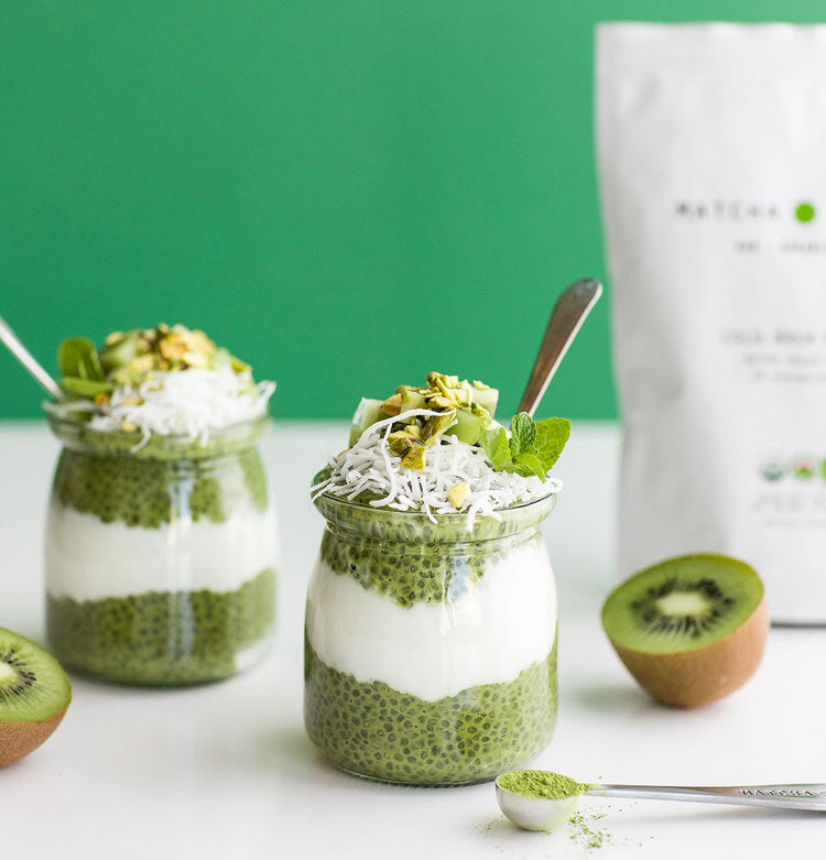 MATCHA CHIA PUDDING – Matcha Ninja