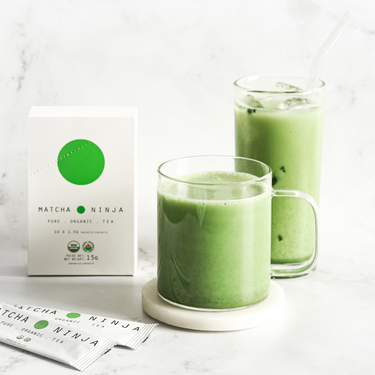 Matcha Ninja - Box of 10 Single Serving Sachets - 100% Organic Matcha
