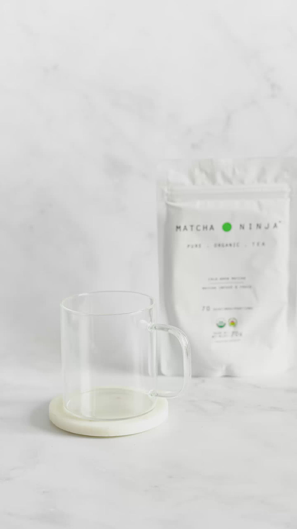 Matcha Ninja - 70 Serving Pouch - 100% Organic Matcha Powder